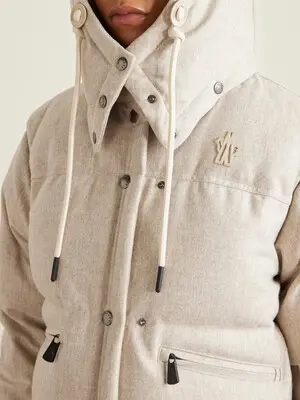 Moncler Yintab Convertible Hooded Ski Jacket