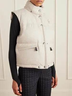 Moncler Yintab Convertible Hooded Ski Jacket