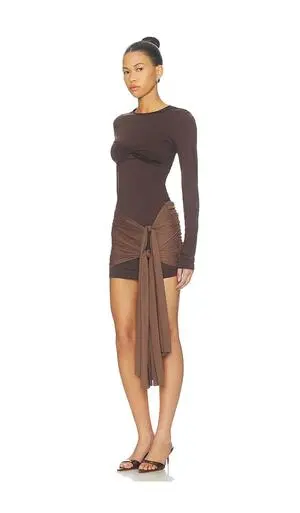 Lioness Midnight Mini Dress - Chocolate