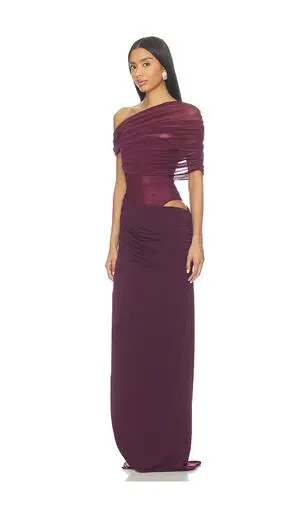 Nbd Romi Maxi Dress - Purple