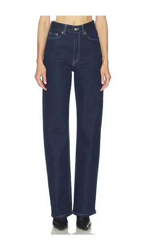 DR. DENIM Echo Straight Leg Jeans - Blue