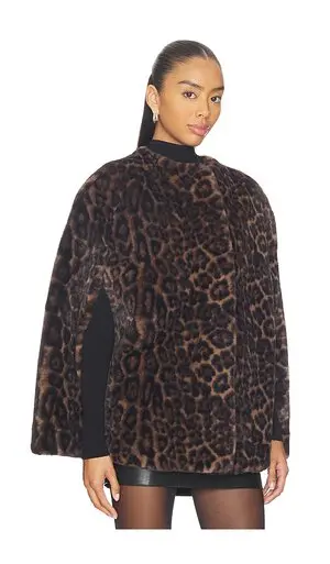Apparis Sloane Leopard Cape