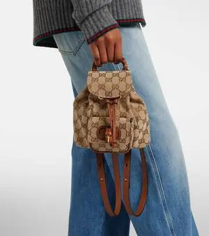 Gucci Bamboo Medium Backpack