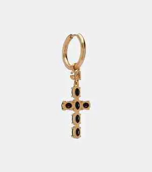 Dolce & Gabbana Crystal-embellished Drop Earrings - Gold