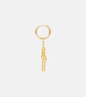 Dolce & Gabbana Crystal-embellished Drop Earrings - Gold