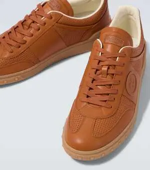 Valentino Garavani Upvillage Leather Sneakers - Brown
