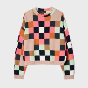 Paul Smith Geometric Square Knitted Sweater
