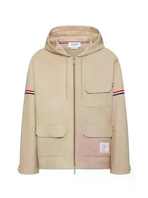 Thom Browne Armband Oversized Parka