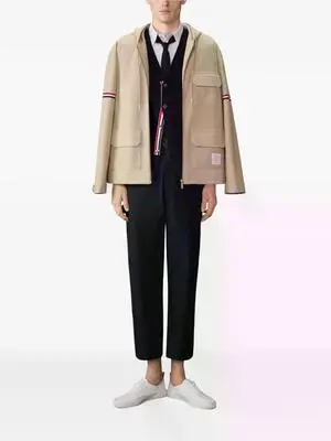 Thom Browne Armband Oversized Parka