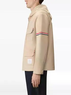 Thom Browne Armband Oversized Parka