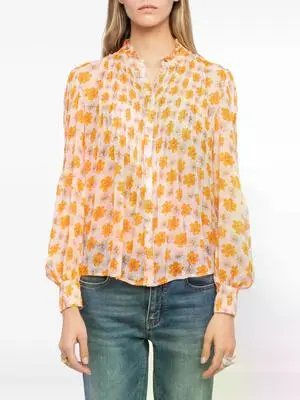 Zadig&Voltaire Floral Print Blouse