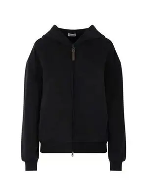Brunello Cucinelli Hooded Zip-up Sweater