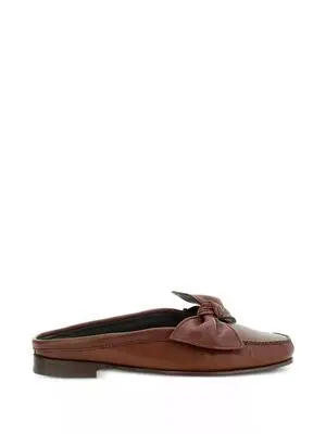 Hereu Bow-detail Loafer Mules