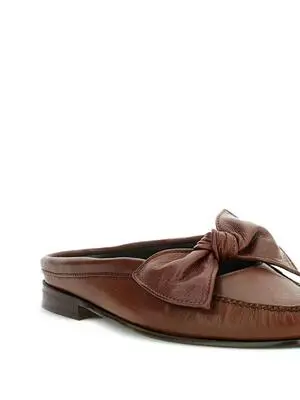 Hereu Bow-detail Loafer Mules