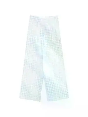 Ermanno Scervino Gingham-pattern Trousers