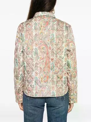 Etro Paisley-print Puffer Jacket - Neutrals