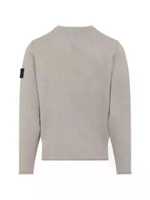 Stone Island Logo-patch Crew-neck Sweater