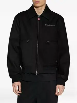 Casablanca Zip Pocket Jacket - Black