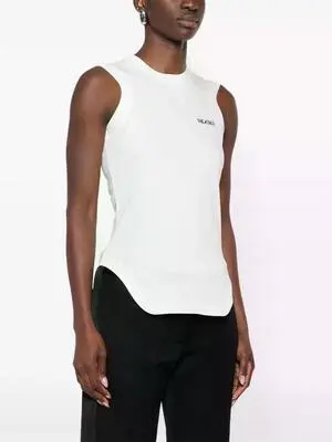 Attico Cut Out Tank Top - White