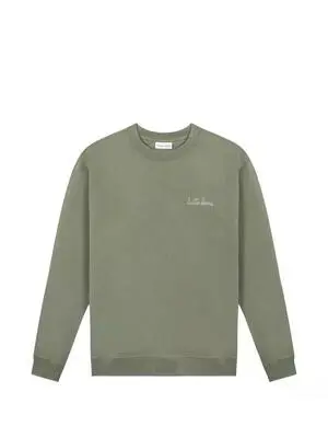 Maison Labiche Crew-neck Sweatshirt With Logo Embroidery