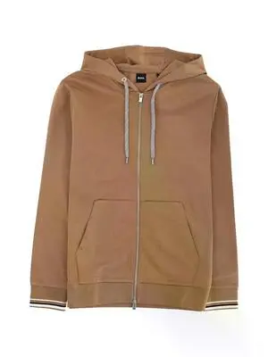 BOSS Zip-up Hoodie - Brown