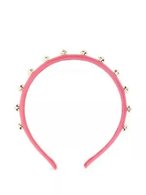 Red Valentino Embellished Headband - Pink