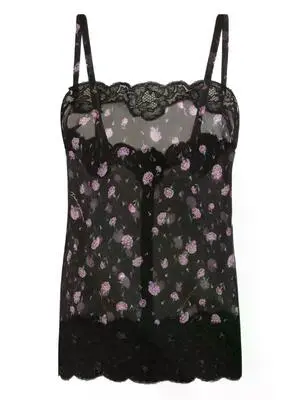 Dolce & Gabbana Lace Up Camis Tanks For Women