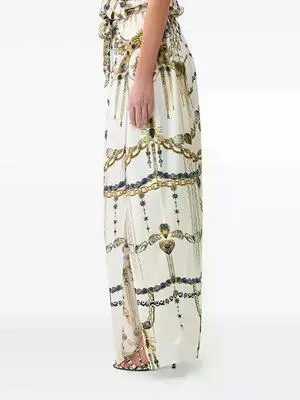 Camilla Chain-print Jumpsuit