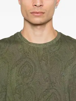 Etro Paisley-patterned T-shirt