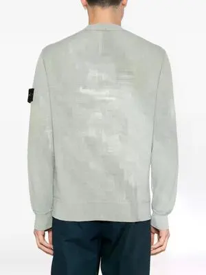Stone Island Ribbed Crew-neck Sweater - Green