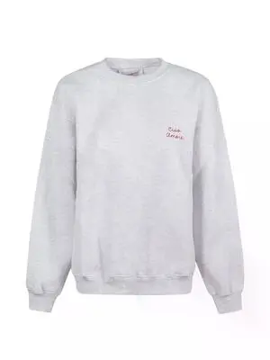 Giada Benincasa Logo-embroidered Sweatshirt - Grey