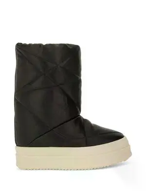 Rick Owens Quilted Platform Boots