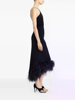16Arlington Ade Feather Midi Dress