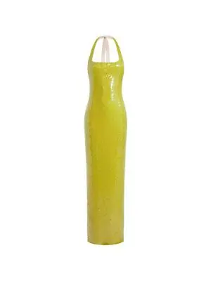 16Arlington Auden Sequin Halterneck Maxi Dress