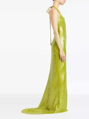 16Arlington Auden Sequin Halterneck Maxi Dress