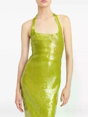 16Arlington Auden Sequin Halterneck Maxi Dress