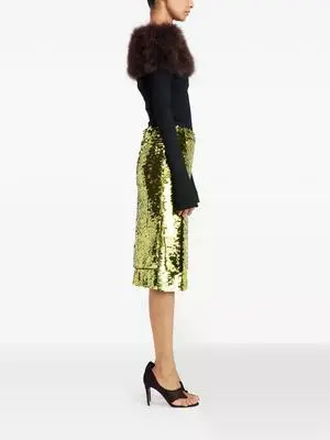 16Arlington Nyla Sequin Midi Skirt