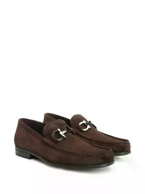 FERRAGAMO Bit Detail Slip-on Loafers
