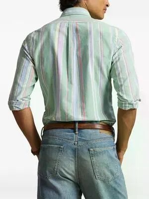 Polo Ralph Lauren Striped Long-sleeve Shirt - Green