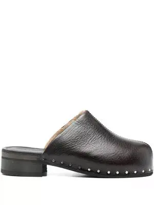 Our Legacy Naoto Hand-cut Metal-stitch Mules