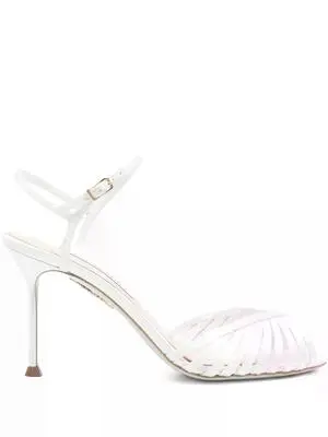 AQUAZZURA Hold Me Sandals - White