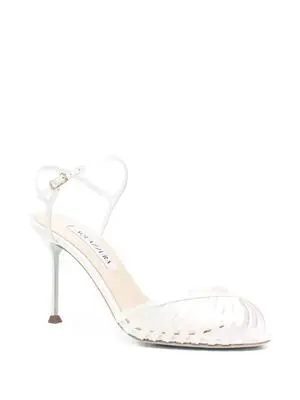 AQUAZZURA Hold Me Sandals - White