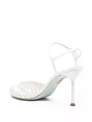AQUAZZURA Hold Me Sandals - White