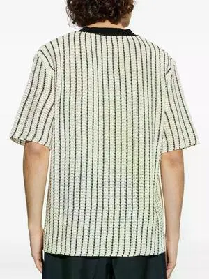 JIL SANDER Striped Crew-neck T-shirt - Neutrals