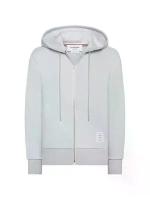 Thom Browne Zip-up Hoodie - Grey