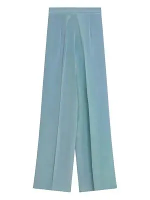 Max Mara Pleated Wide Leg Trousers
