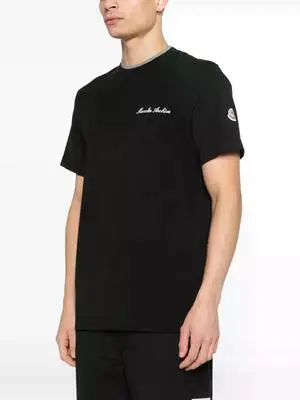 Moncler Logo-embroidery T-shirt