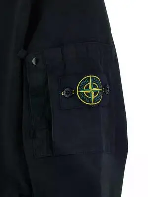 Stone Island Zip Pocket Sweatshirt