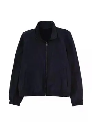 BOSS Zip-up Jacket With Pockets - Blue