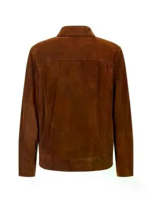 Brioni Suede Jacket - Brown